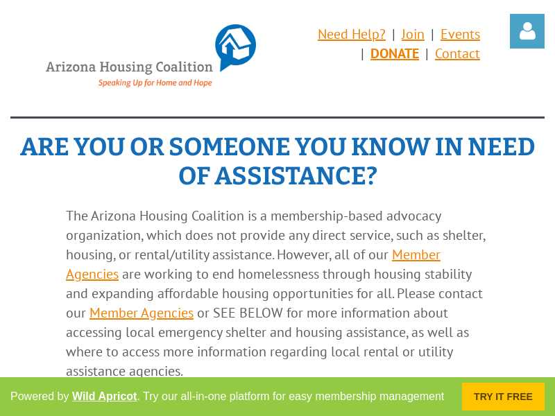 Arizona Coalition to End Homelessness - 141 E Palm Lane #105, Phoenix, AZ