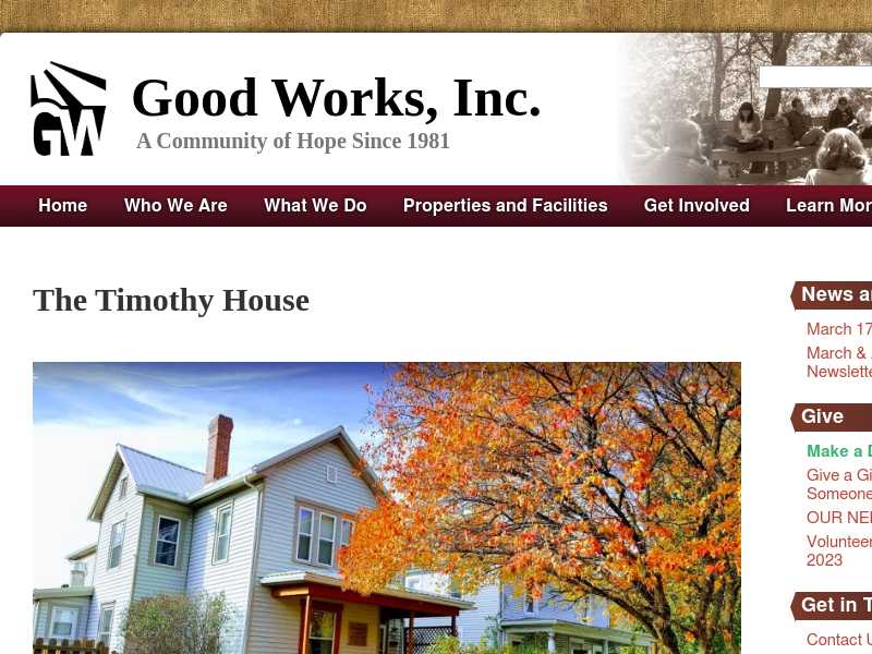 Good Works Timothy House - 91 Central Ave, Athens, OH