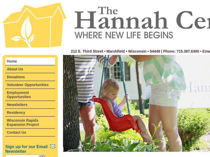 The Hannah Center - 212 E. Third St, Marshfield, WI