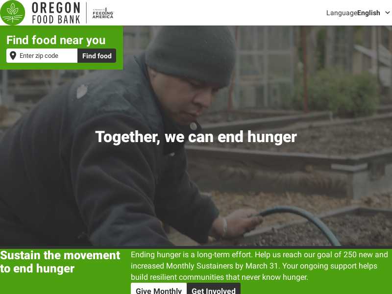 Portland OR Food Pantres, Soup Kitchens